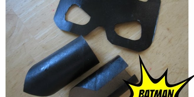Superhero Accessories #4: Batman's Mask & Cuffs - You Pinspire Me